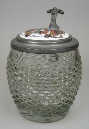 German dueling fraternal student shield stein. Germania Braunschweig ...