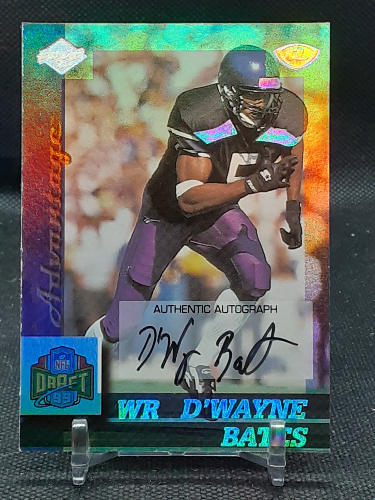 D'WAYNE BATES 1999 COLLECTOR'S EDGE ADVANTAGE AUTO RC BEARS VIKINGS ...