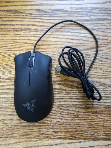 Razer DeathAdder Essential Wired Gaming Mouse - Black RZ01-0254 | eBay