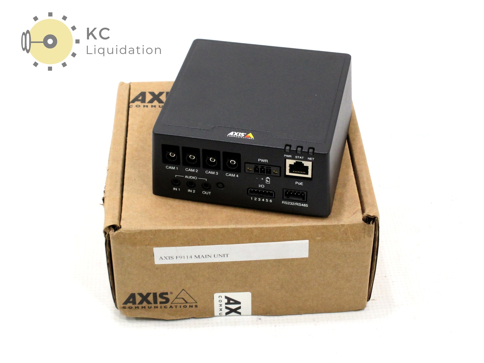 Axis F9114 Main Unit 4 Ch w/ Audio & I/O 01991-001 | eBay