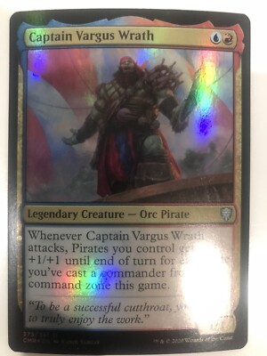 MTG Commander Legends FOIL Captain Vargus Wrath 1x NM | eBay