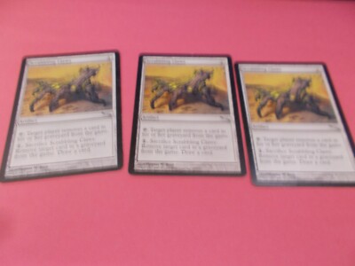 Scrabbling Claws x3 MTG Mirrodin Colorless Uncommon Artifact LP | eBay