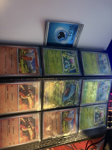 Pokemon 151 Base Master Holo Set 1-165 With Reverses With Binder ...