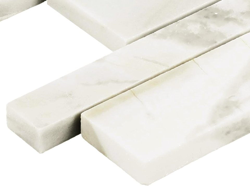 Sublimity Natural Stone Random Linear Mosaic in Honed Namaste for Walls ...