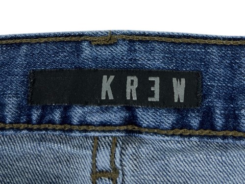 KR3W KREW Denim Klassic Mens 34 X 32 (actual) Button Fly Blue Jeans ...