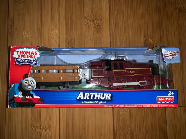 Thomas & Friends Arthur Motorized Engine Train Trackmaster 2009 for ...