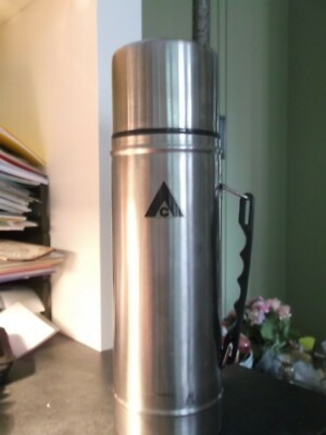 1 Quart Stainless Steel Thermos, EUC | eBay