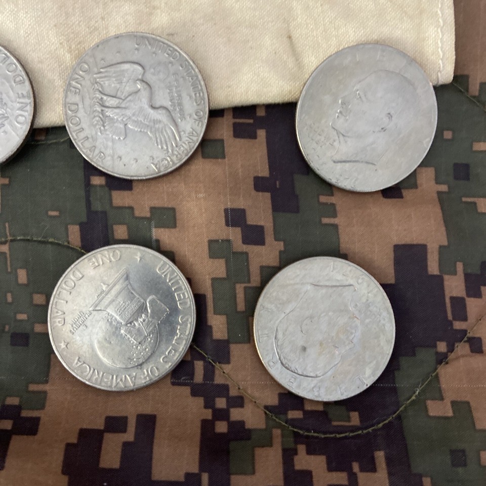 Lot Of 10 Eisenhower dollars, priced to sell fast | eBay UK