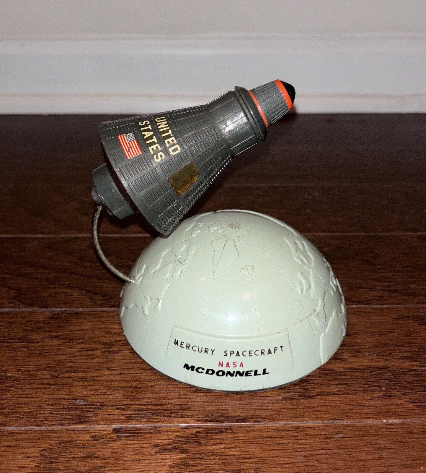 Rare 1959 Vintage NASA McDonnell PROJECT MERCURY SPACECRAFT Moon SPACE ...