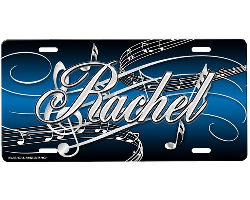 Music Notes license plate | eBay