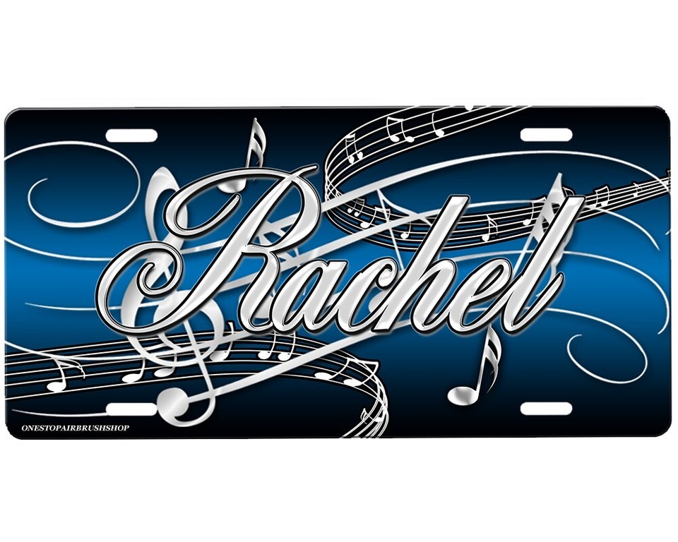 Music Notes license plate | eBay