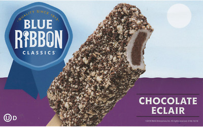 Blue Ribbon Classics Chocolate Eclair Ice Cream Truck Sticker Decal 8 ...
