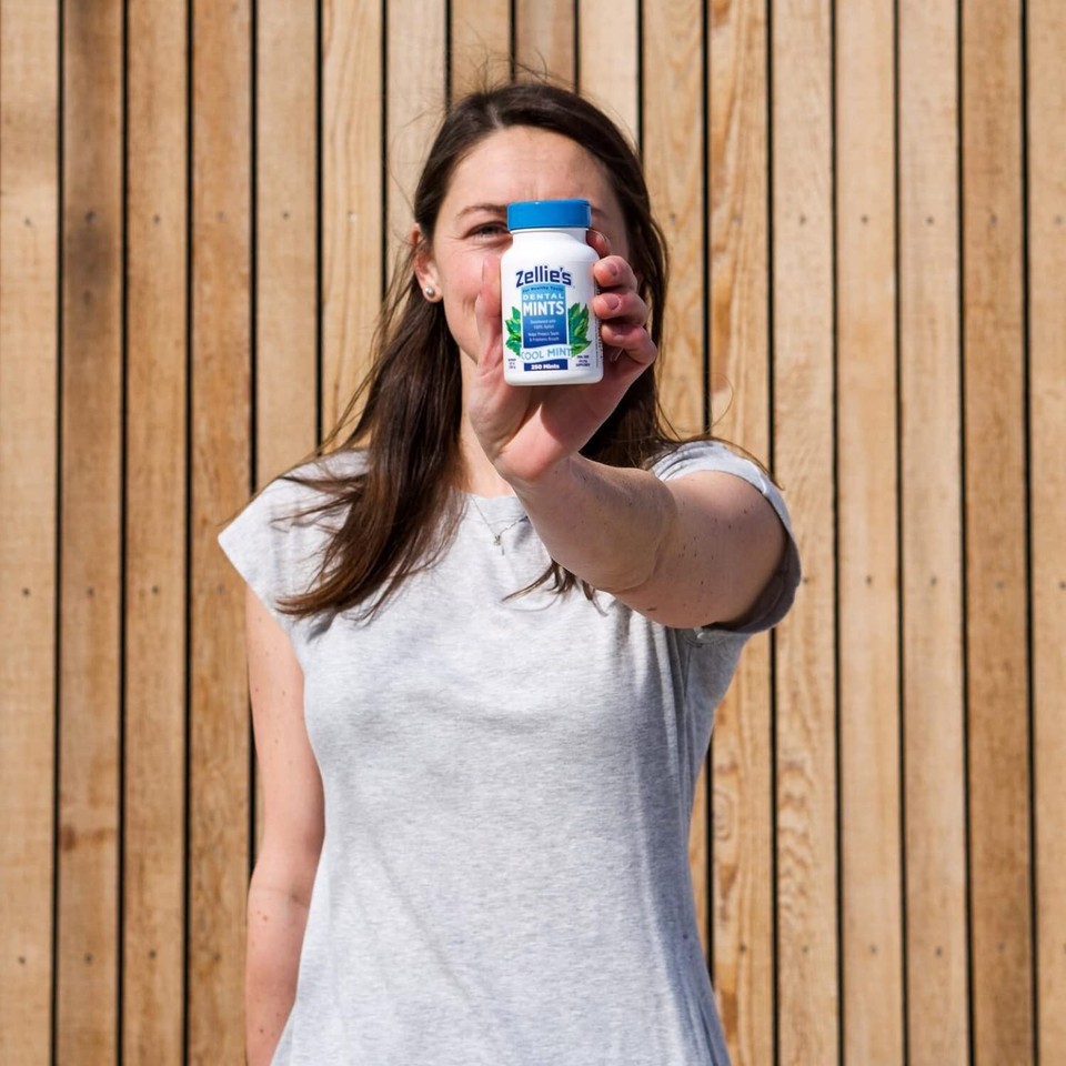 Zellie's | 100% Xylitol Sugar Free Cool Mint Breath Mints | Non-GMO ...