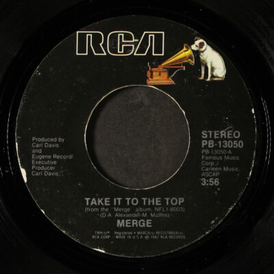 MERGE: take it to the top / volcanic voodoo RCA 7" Single 45 RPM | eBay