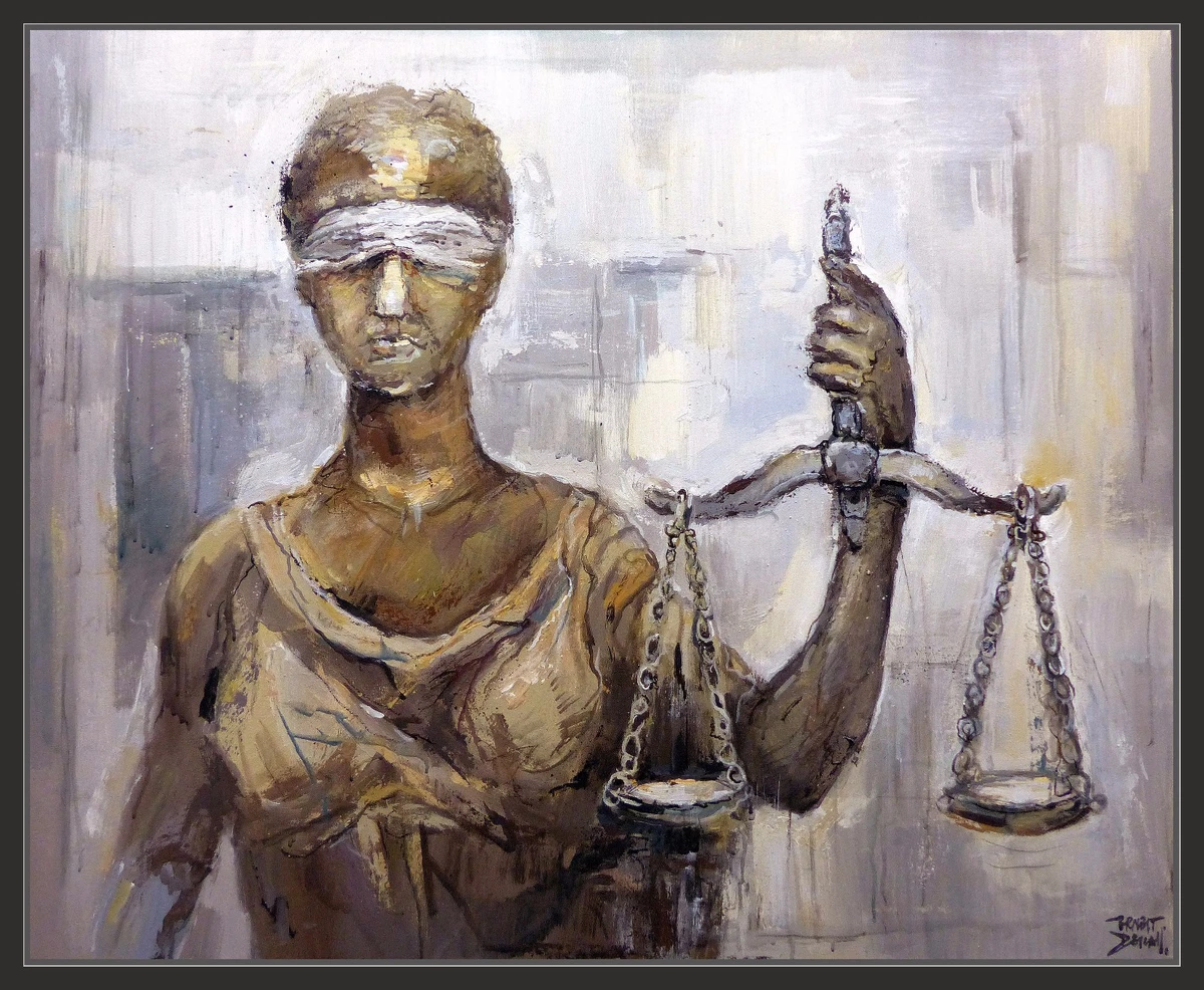 Blind Justice Art