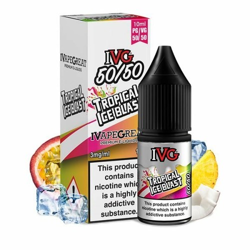 IVG 50/50 Vape E Liquid E-Cig Pod Nic Juice Vaping UK Flavours 3mg 6mg ...
