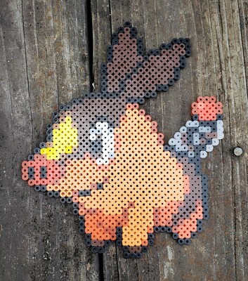 Tepig Pokémon Pixel Art Perler Bead Art | eBay