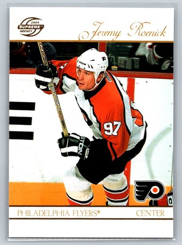 2003 Pacific Supreme #75 Jeremy Roenick Philadelphia Flyers | eBay