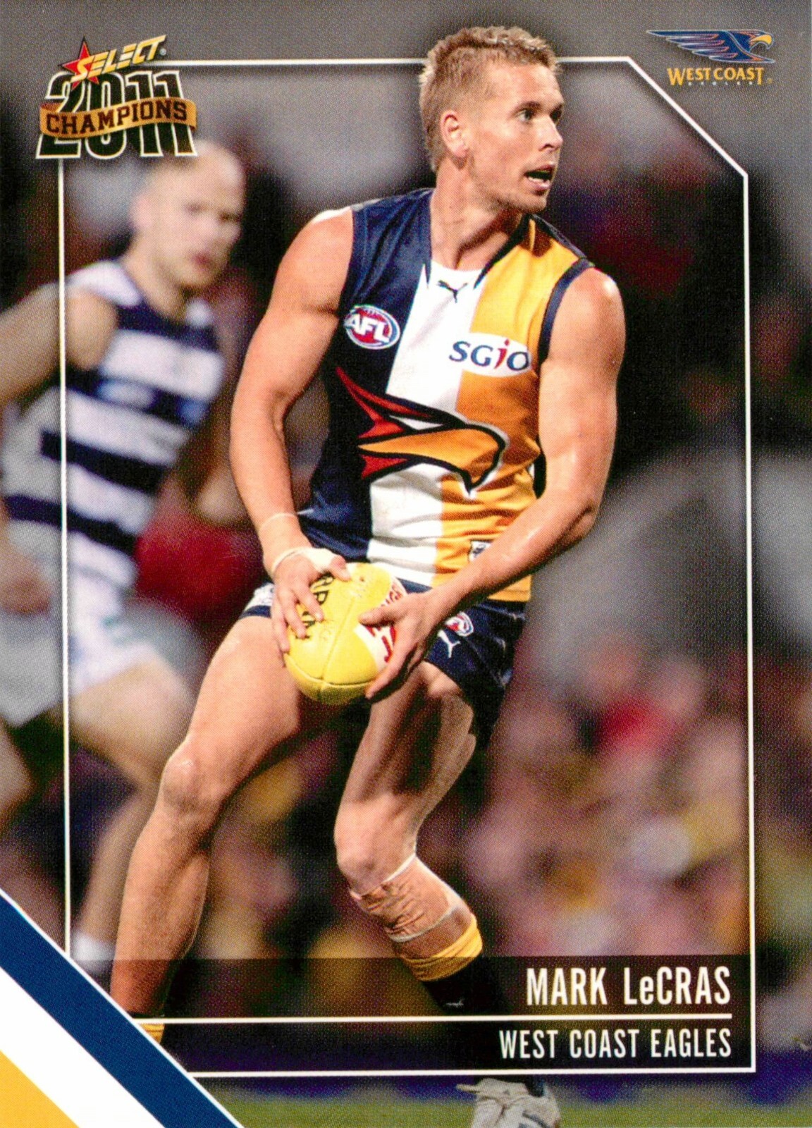 New 2011 WEST COAST EAGLES AFL Card MARK LECRAS | eBay