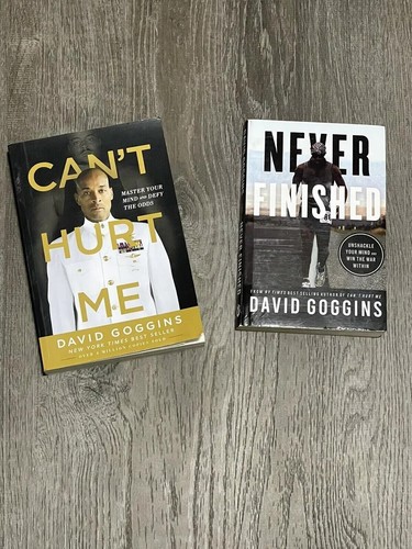 Cant hurt me Q-1 Never Finished Q-1 David Goggins (Paperback USA IMPORT ...