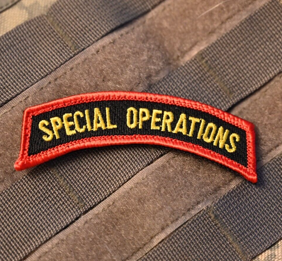 COMBINED JOINT SP OPS TASK FORCE CJSOTF TF K-BAR vêlkrö OCP PATCH ...