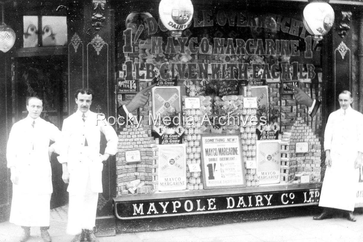 Xcv-81 Maypole Dairy, Ecclestone Street, Prescot, Lancashire. Photo ...