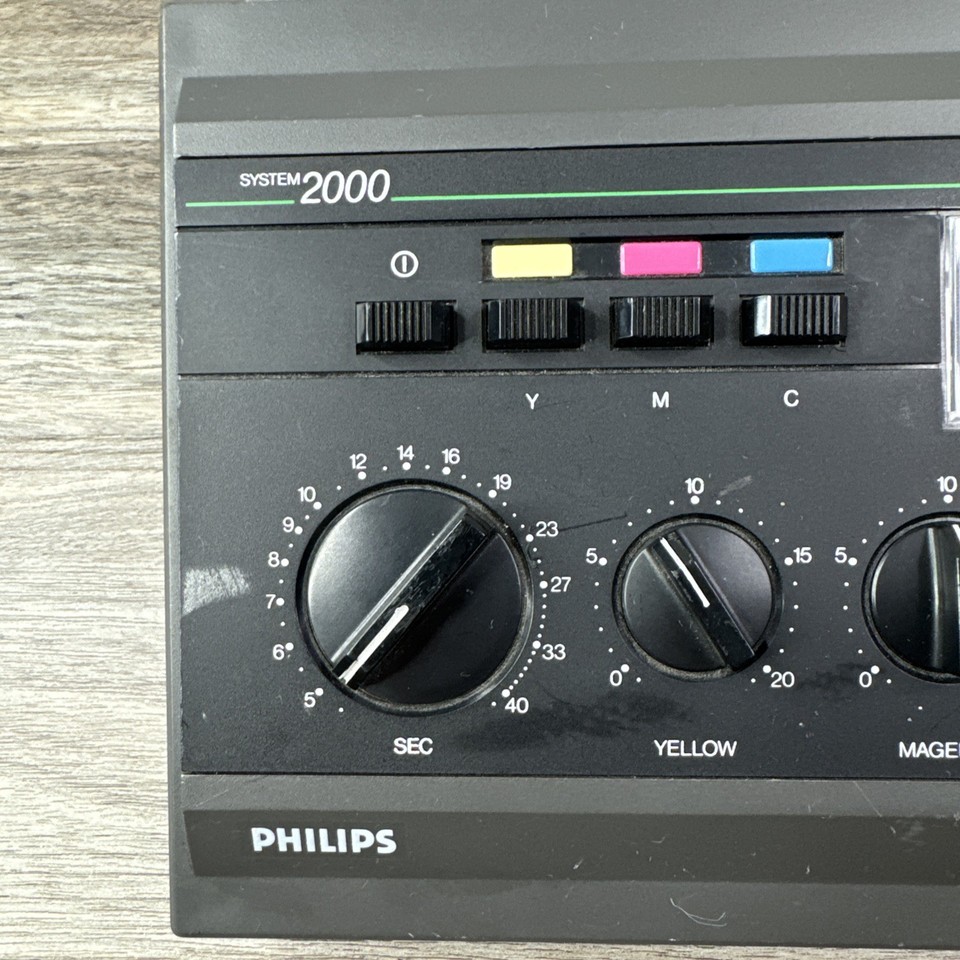Philips System 2000 PCA 2060 Darkroom Colour Color Analyser Untested No ...