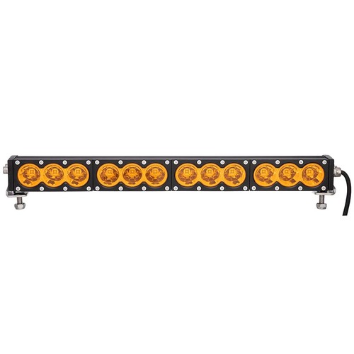 22inch 120W Amber LED Work Light Bar Spot Driving Fog Lamp Off-Road SUV ...