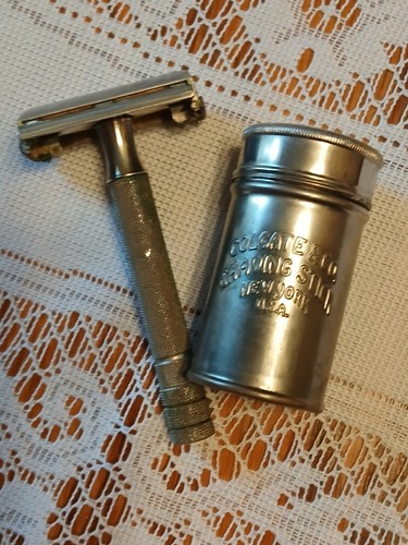 Vtg Gillette Razor & Colgate & Co Shaving Stick New York USA 1920-1940 ...