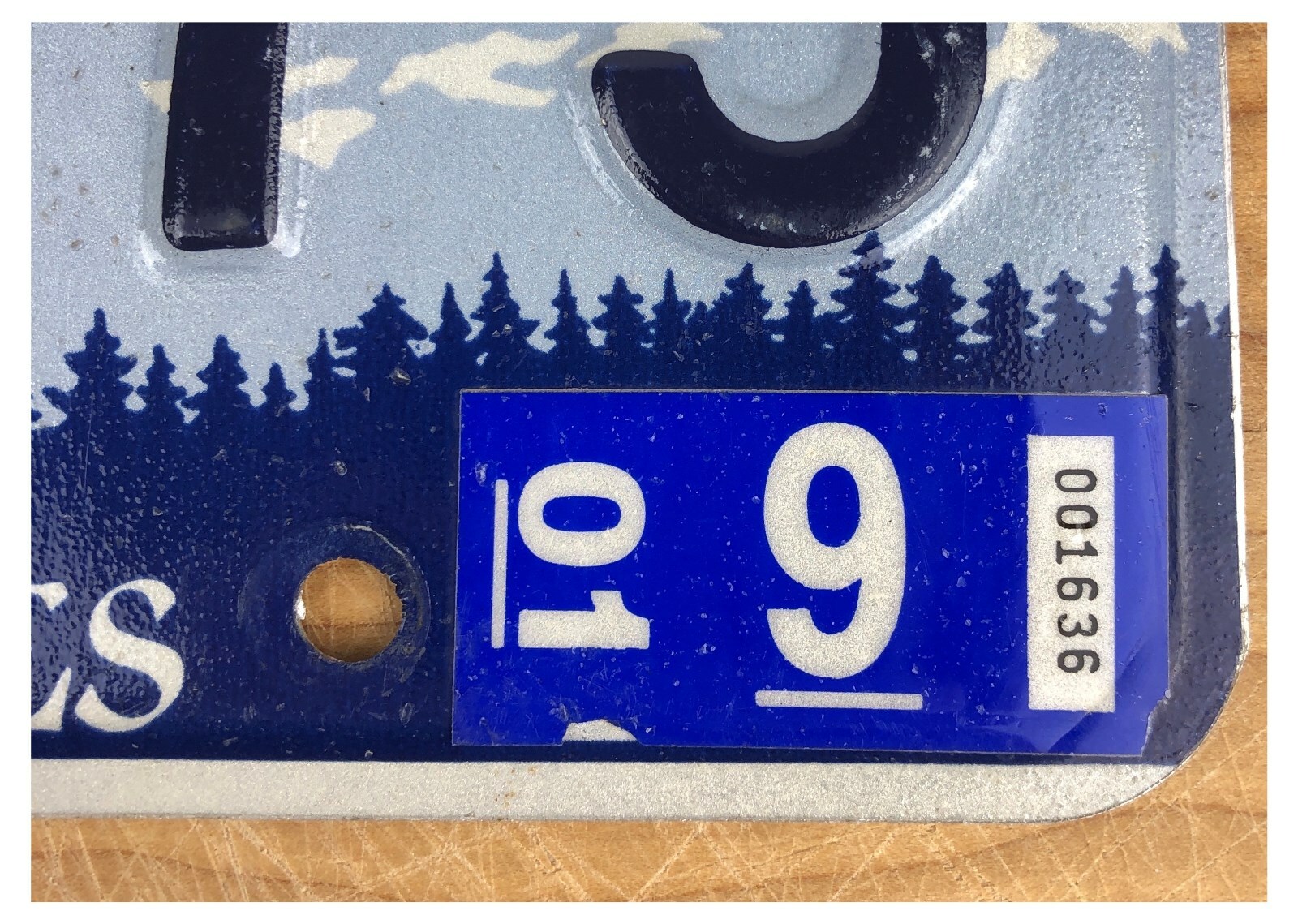 Idaho 2001 APPORTIONED SEMI TRACTOR License Plate AF 1375! | eBay
