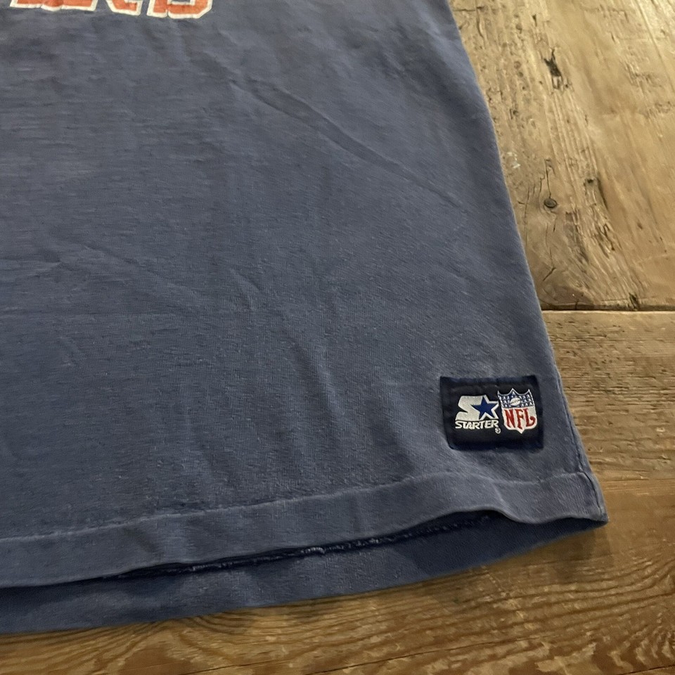 Vintage Starter NFL Chicago Bears Spell Out T-Shirt USA Men's Medium ...
