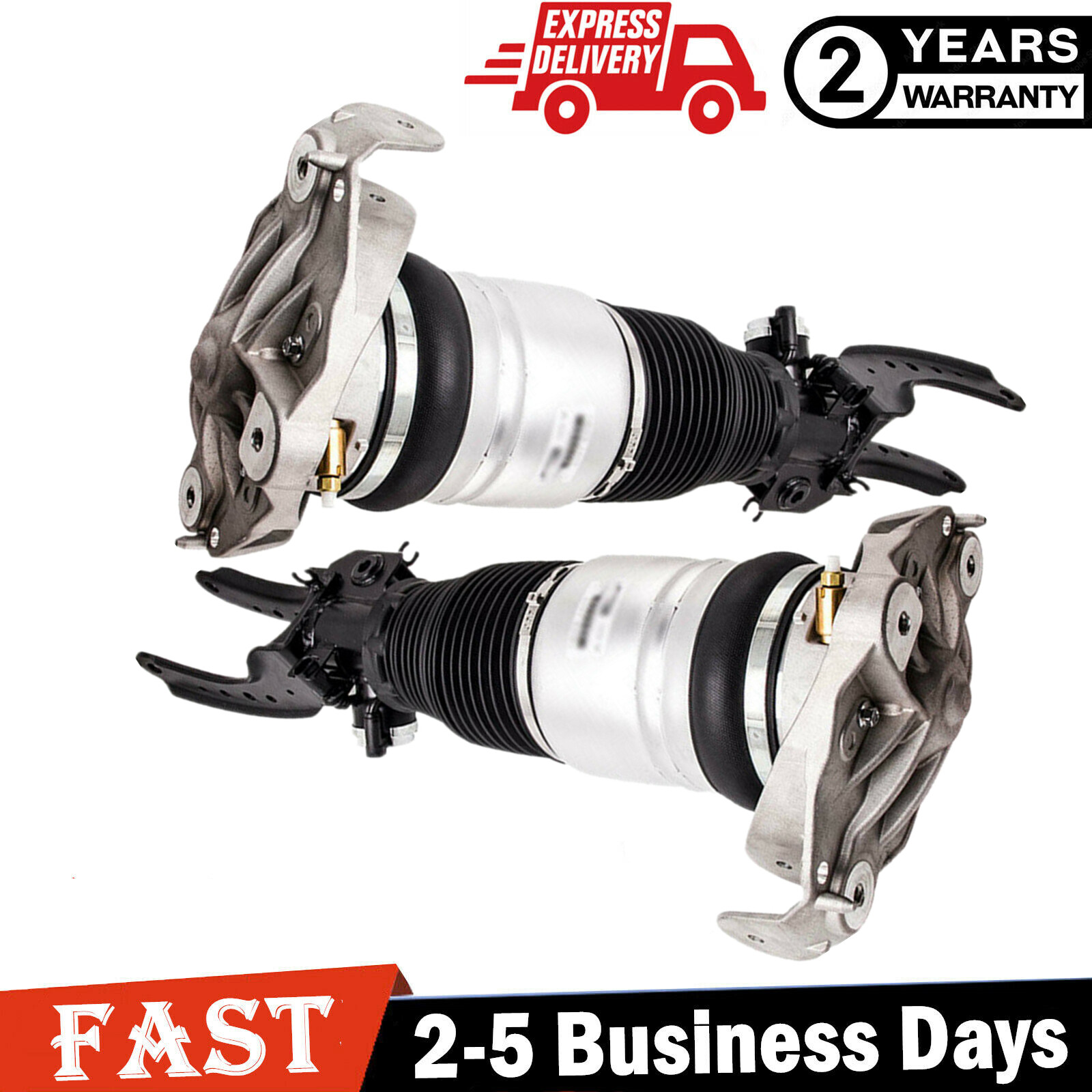 Pair Fit Porsche Cayenne Audi Q7 VW Touareg Front Air Suspension Shock ...