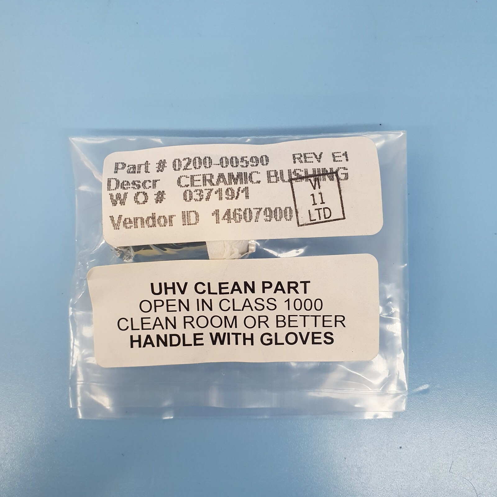 324-0203// AMAT APPLIED 0200-00590 BUSHING UPPER SHIELD UPPER INSU, SIP ...