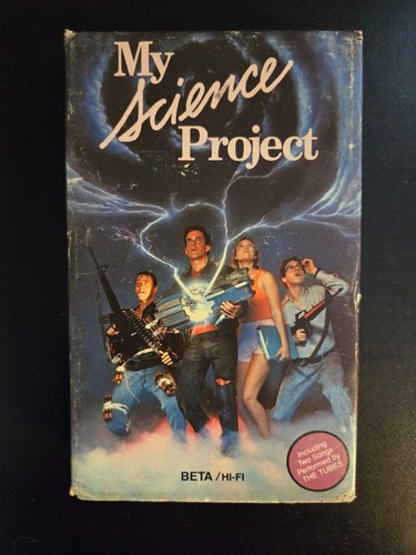 My Science Project BETA 1985 John Stockwell Dennis Hopper Betamax *Buy2Get1Free* | eBay