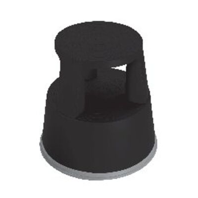 2Work Plastic Step Stool Black T7/Black | eBay UK
