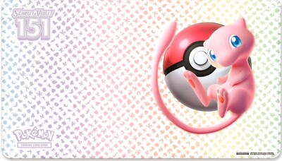 Mew 151 TCG Card Playmat Scarlet & Violet 151 Pokemon TCG Card | eBay ...