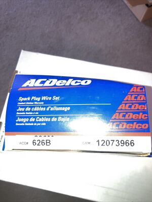 Genuine GM Spark Plug Wire Set 12073966 Delco 626B | eBay