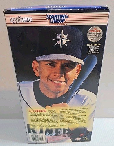 1998 Alex Rodriguez Seattle Mariners Starting Lineup 12 inch Poseable ...