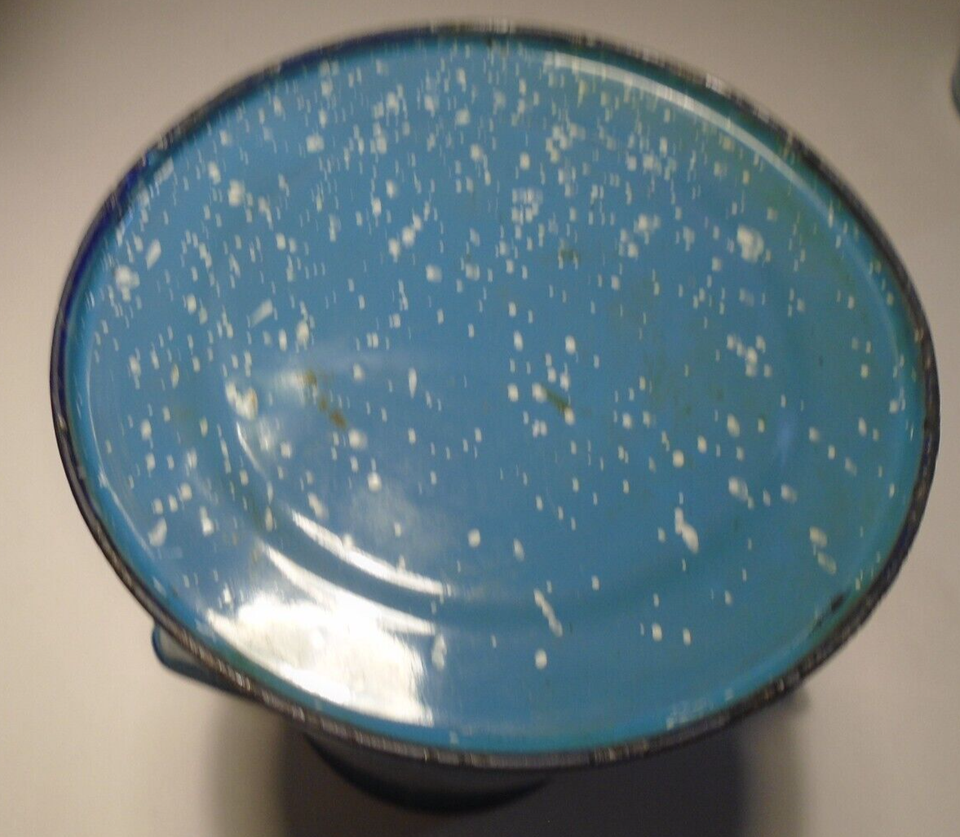 Speckled Light Blue Enamelware Coffee Pot 7 Cup | eBay