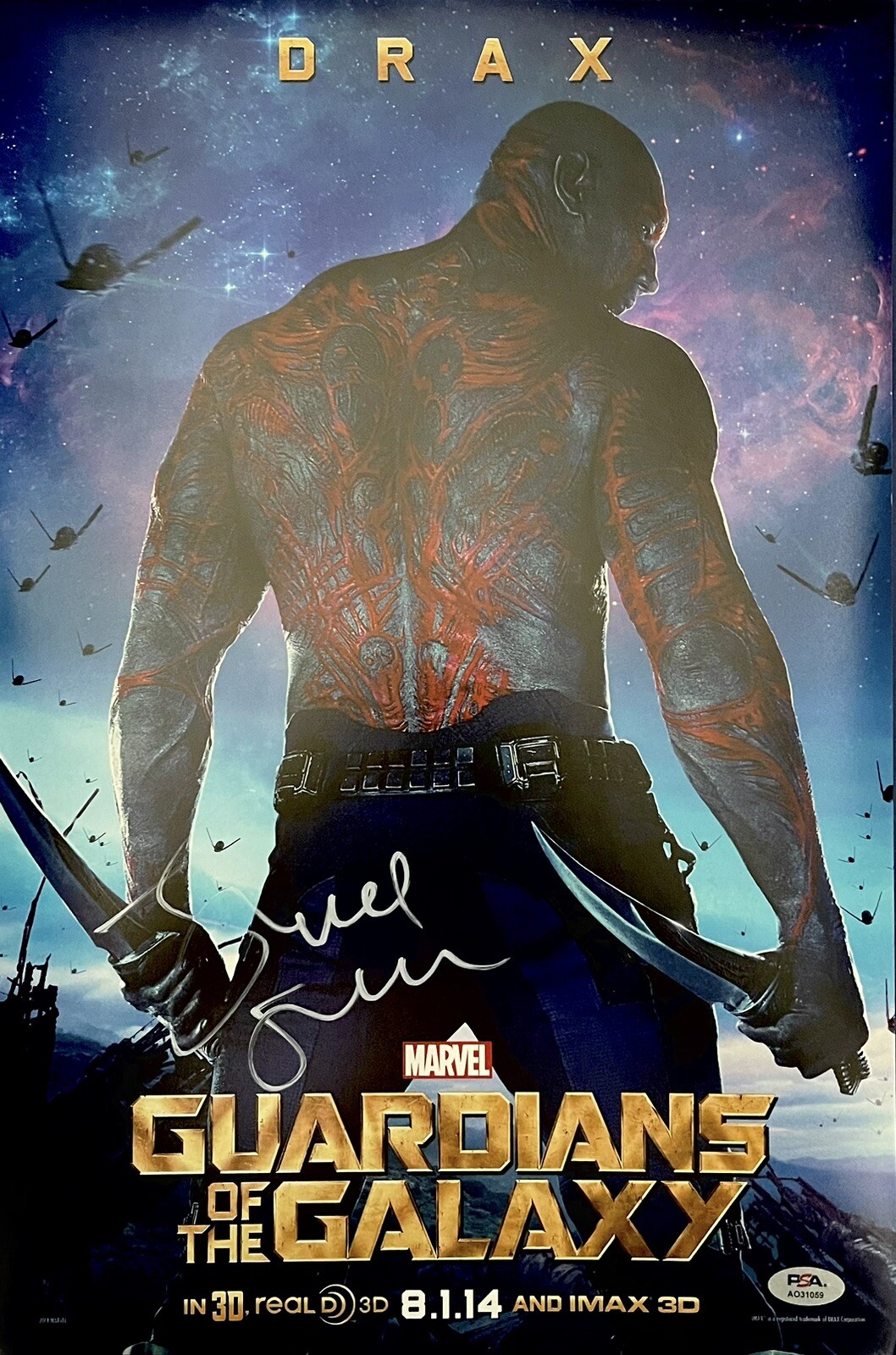 James Gunn Signed Autographed 12x18 Photo Guardians Of The Galaxy PSA ...