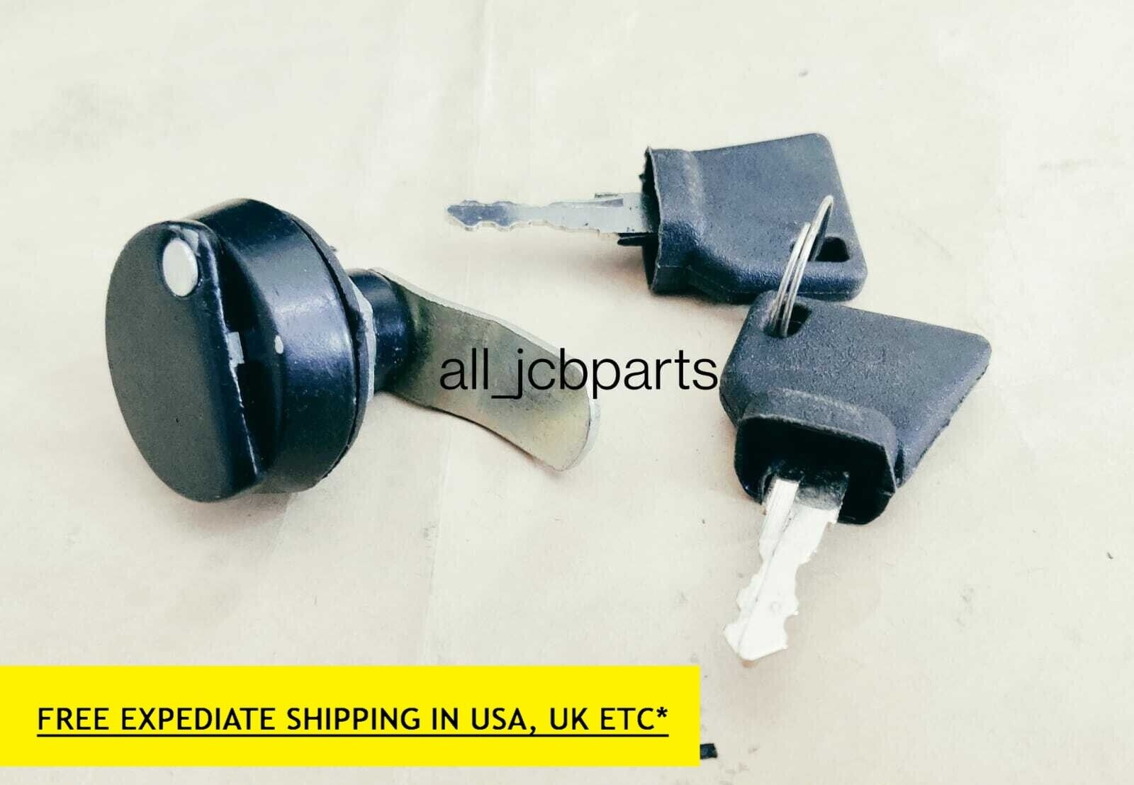 Jcb Lock Barrel Assembly For Front Grill With 2 Keys (Part 333/C3143 ...