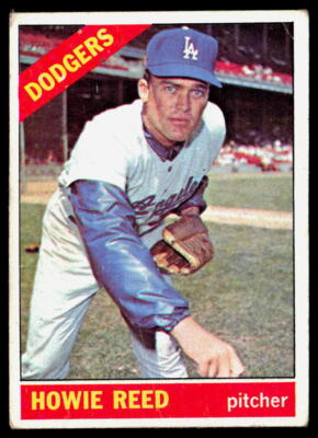 Howie Reed 1966 Topps #387 VG No crease | eBay