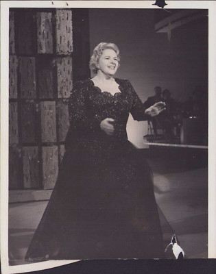 Vintage 6x8 Photo Singer Kate Smith in The Kate Smith Show TV | eBay