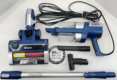 Shark HZ3002 Stratos Ultralight Corded Stick Vacuum DuoClean PowerFins ...
