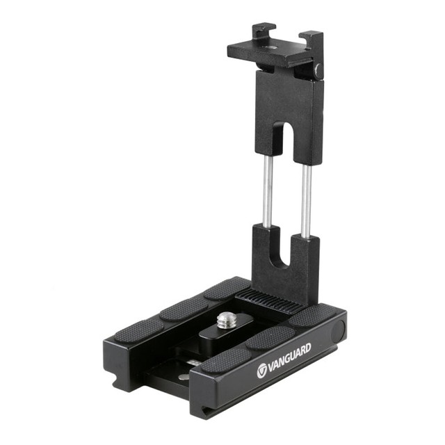 Vanguard QS-72T Dual-Use Smartphone/Camera Quick Shoe Plate-Black for ...
