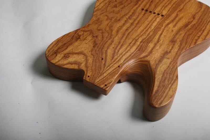 Amuic TL Style Guitar Body, 2Pcs Roasted Swamp Ash Wood P90 Guitar Body ...