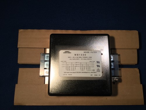 Densei-Lambda Noise Filter MB1330 Block Terminal with Cover | eBay