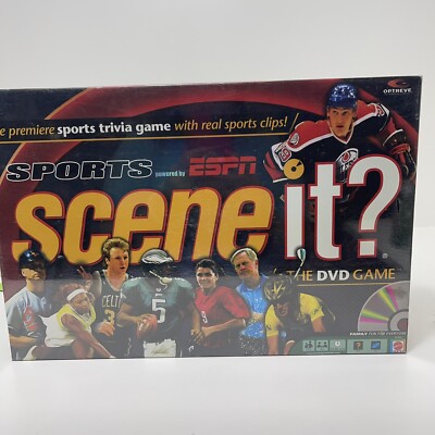 New Sealed Scene It? Sports Edition powered by ESPN The DVD Game ...