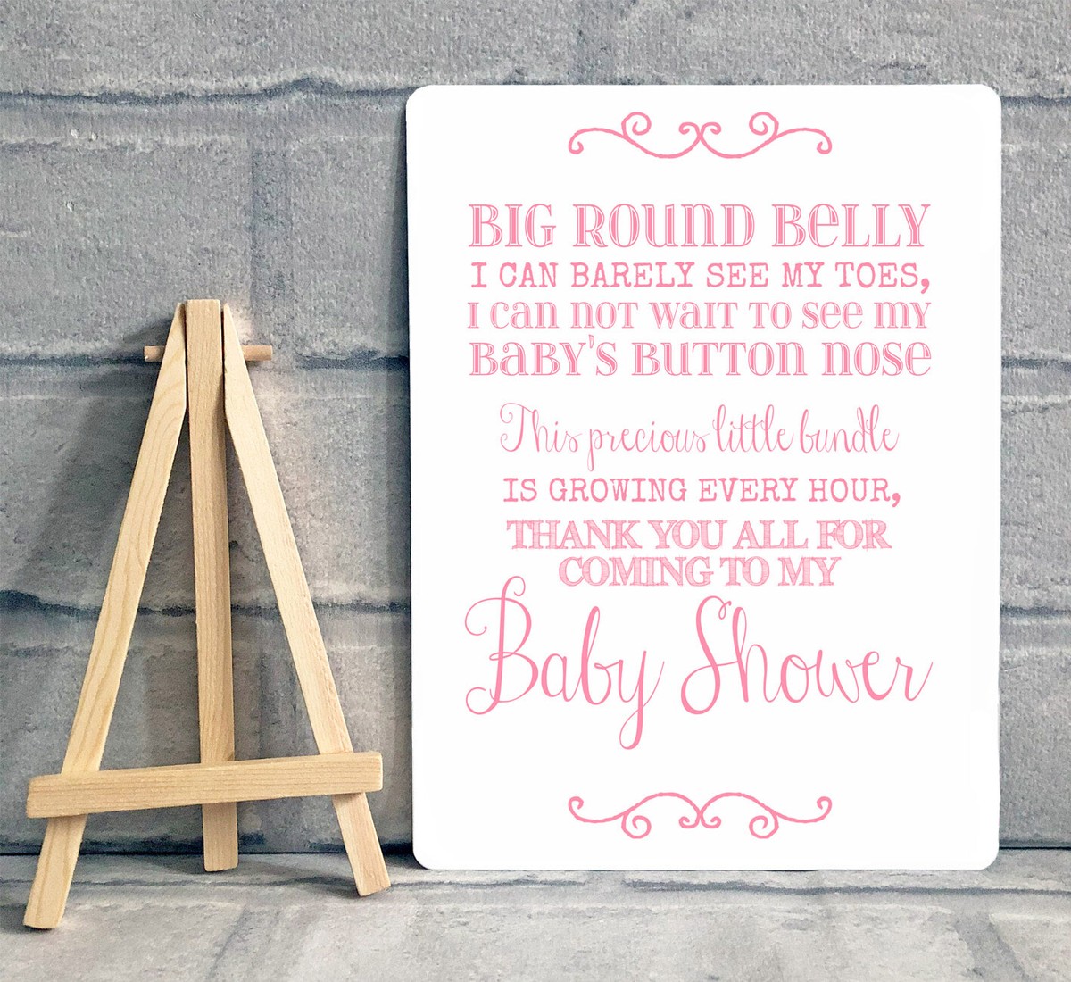 Printable Girl Baby Signs
