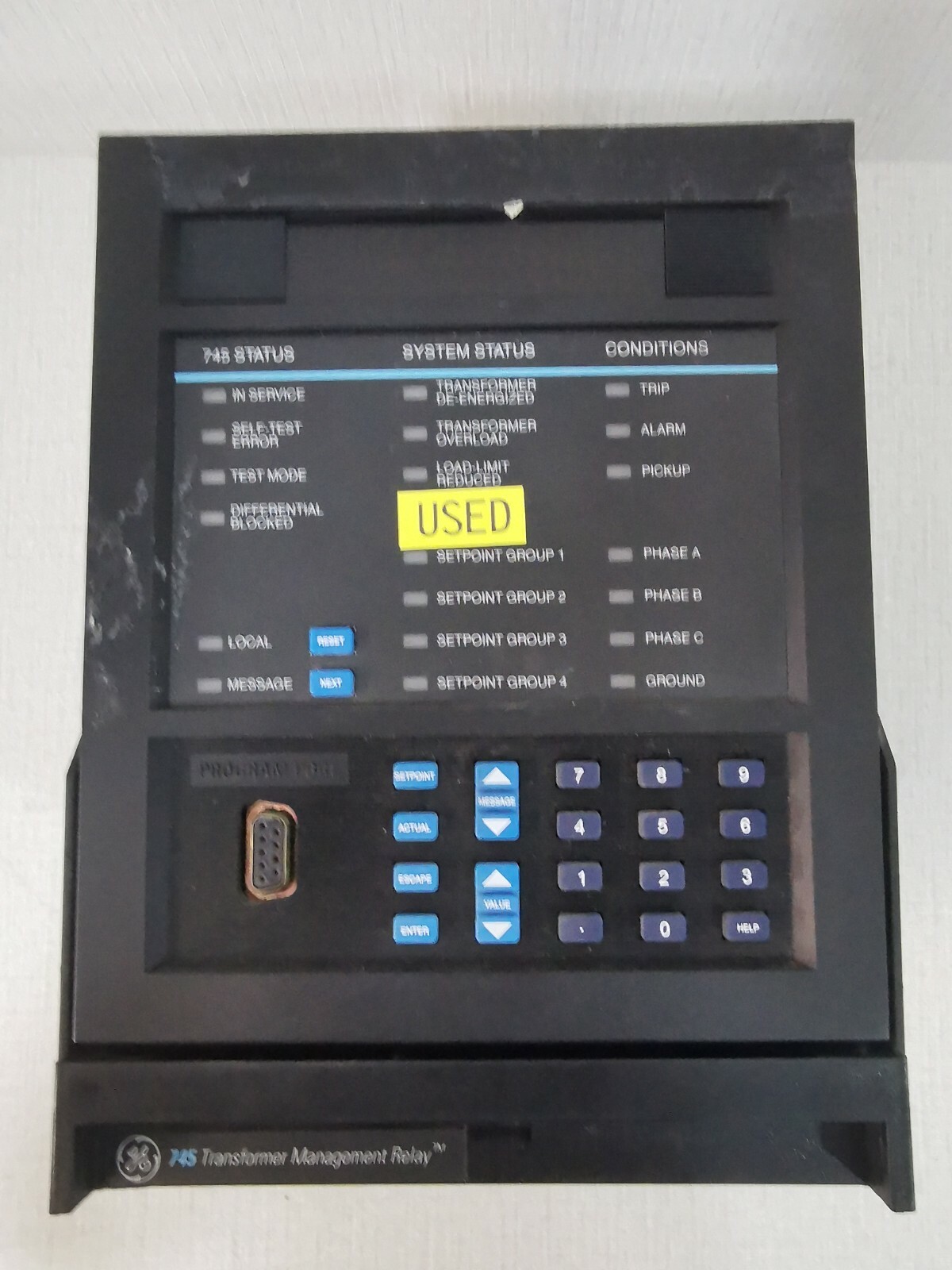 GE SR745 TRANSFORMER RELAY 745W2P1G1HI | eBay